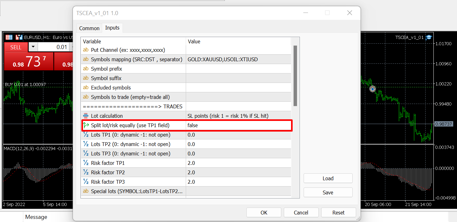 Can I set multiple lot sizes for multiple TP in TSC? | Yes, you can!