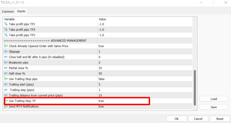 Is it possible move SL to entry TP2 & TP3 when TP1 hits?