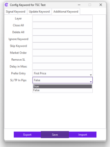 How to Set the Config Keyword in Telegram Signal Copier?